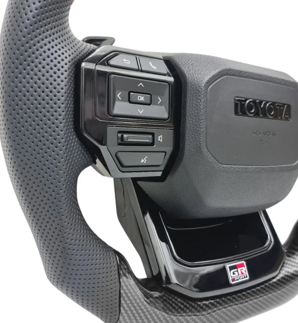 Toyota Land Cruiser LC250 GR Sport Style Carbon Look Upgrade Steering ...